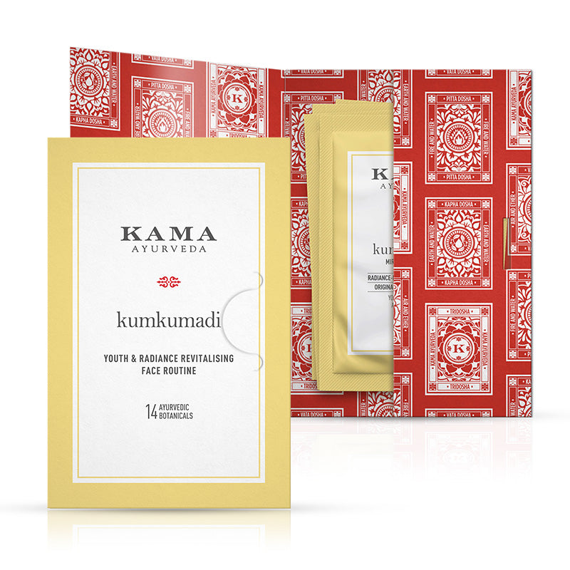 Kama Ayurveda - Kumkumadi Glow Sample Set (TRENDSET5_005992) – Latest ...